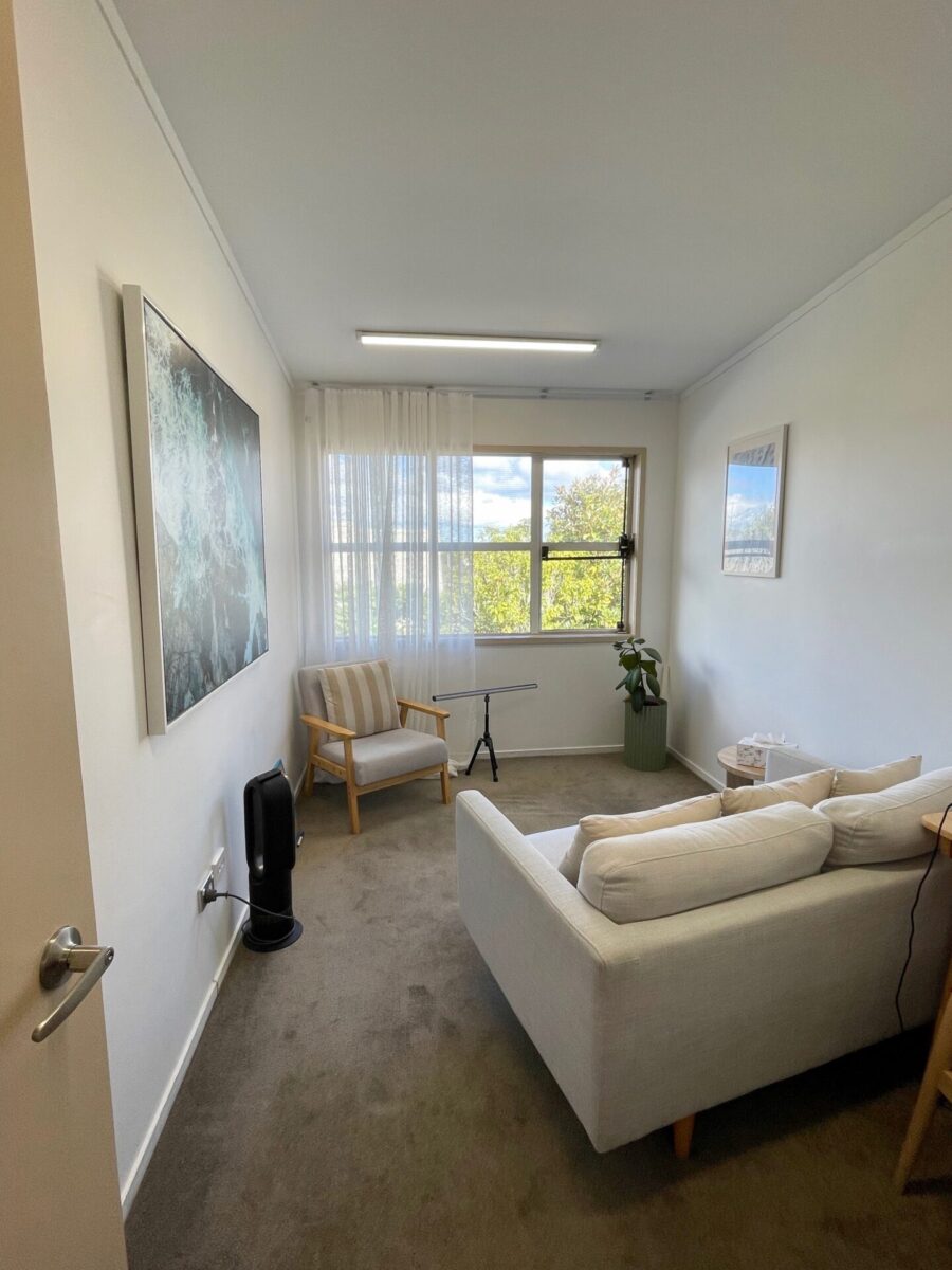 Therapy room in counselling hub - TalkingWorks